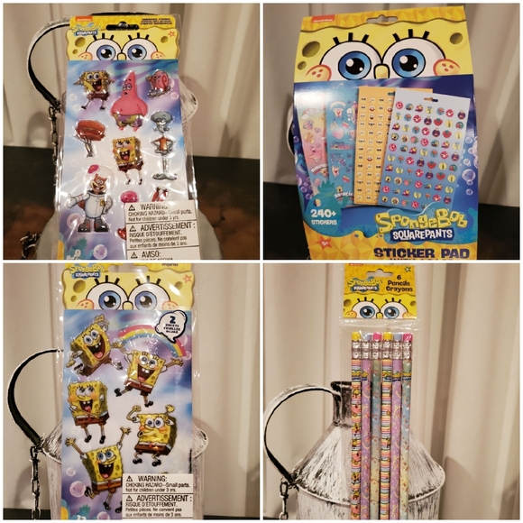 Nickelodeon | Office | Spongebob Sticker Pencil Easter Basket Filler ...